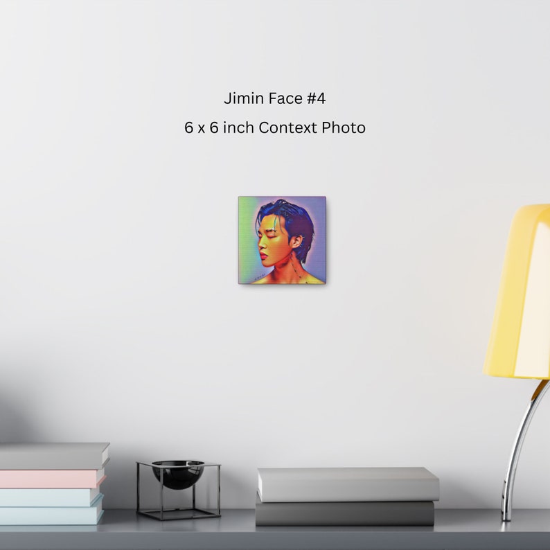 Jimin, BTS Jimin Wall Art, Jimin Face Canvas Print, Jimin Painting, BTS Art, Kpop Gift, Jimin ...