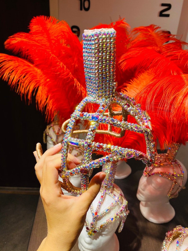Showgirl Headdress - Etsy