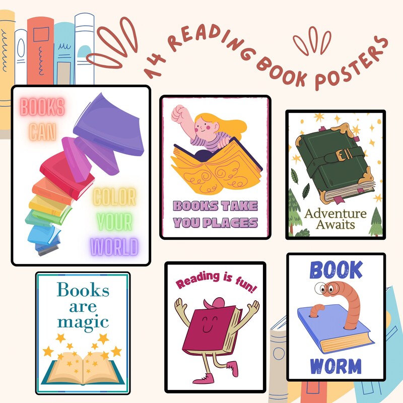 Library Decorations - Etsy