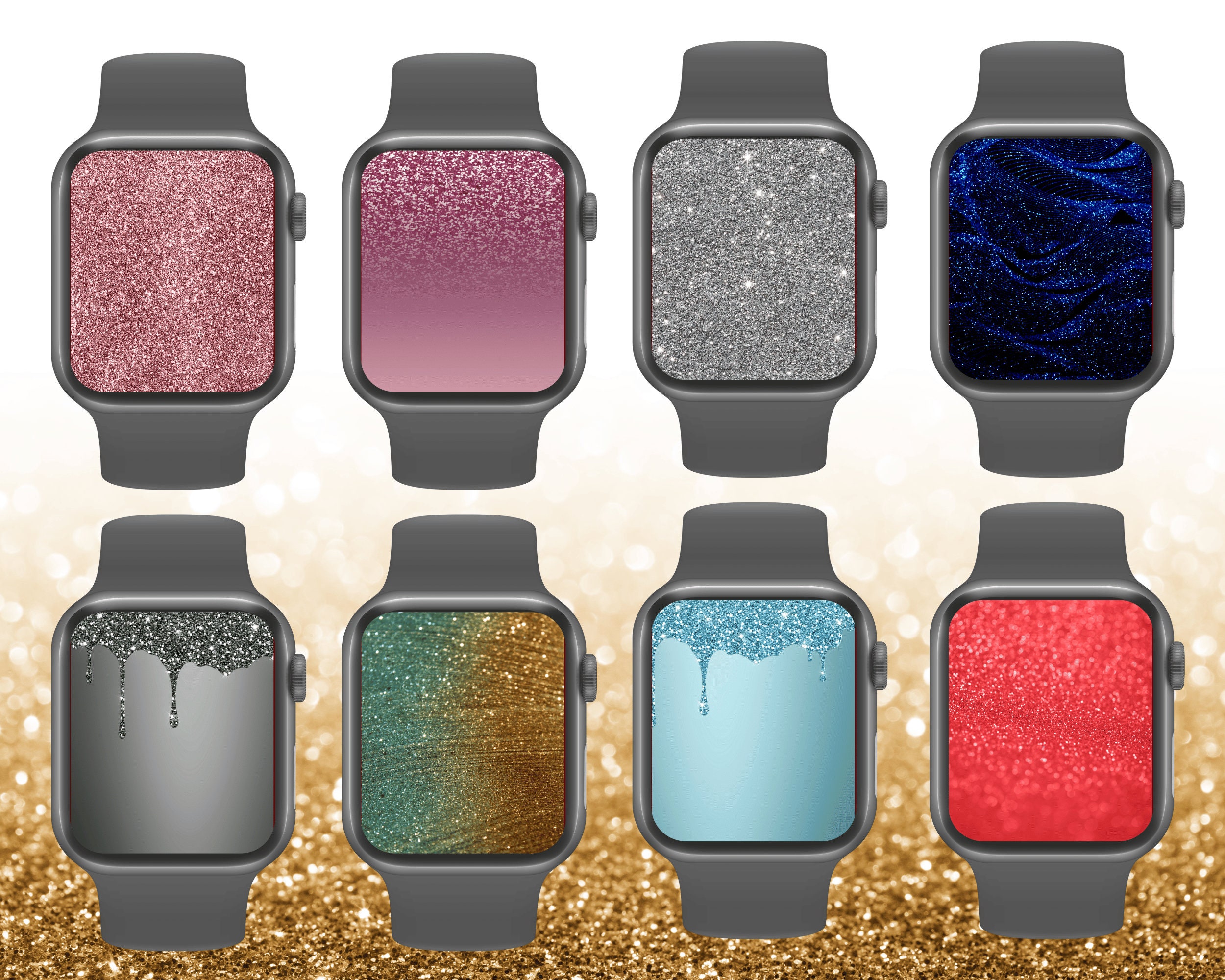 Apple Watch Face Glitter 30 Glitter Watch Wallpapers Watch Backgrounds ...