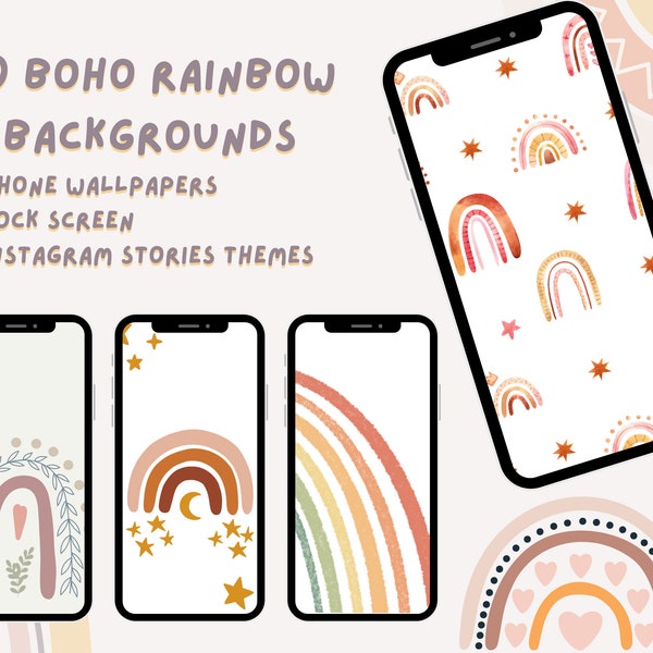 Boho Phone Wallpapers - Etsy