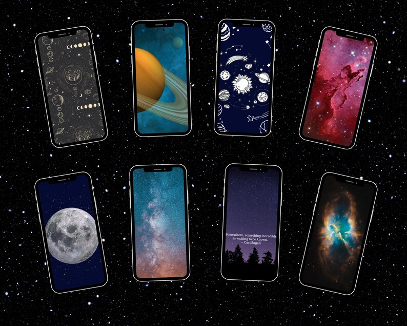 Phone Background Outer Space Phone Wallpapers Galaxy Stars Instagram ...