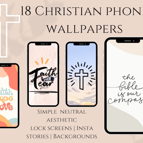Aesthetic Christian Wallpaper - Etsy