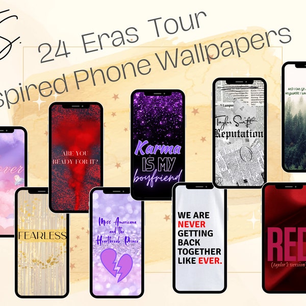 Eras Tour Wallpaper - Etsy