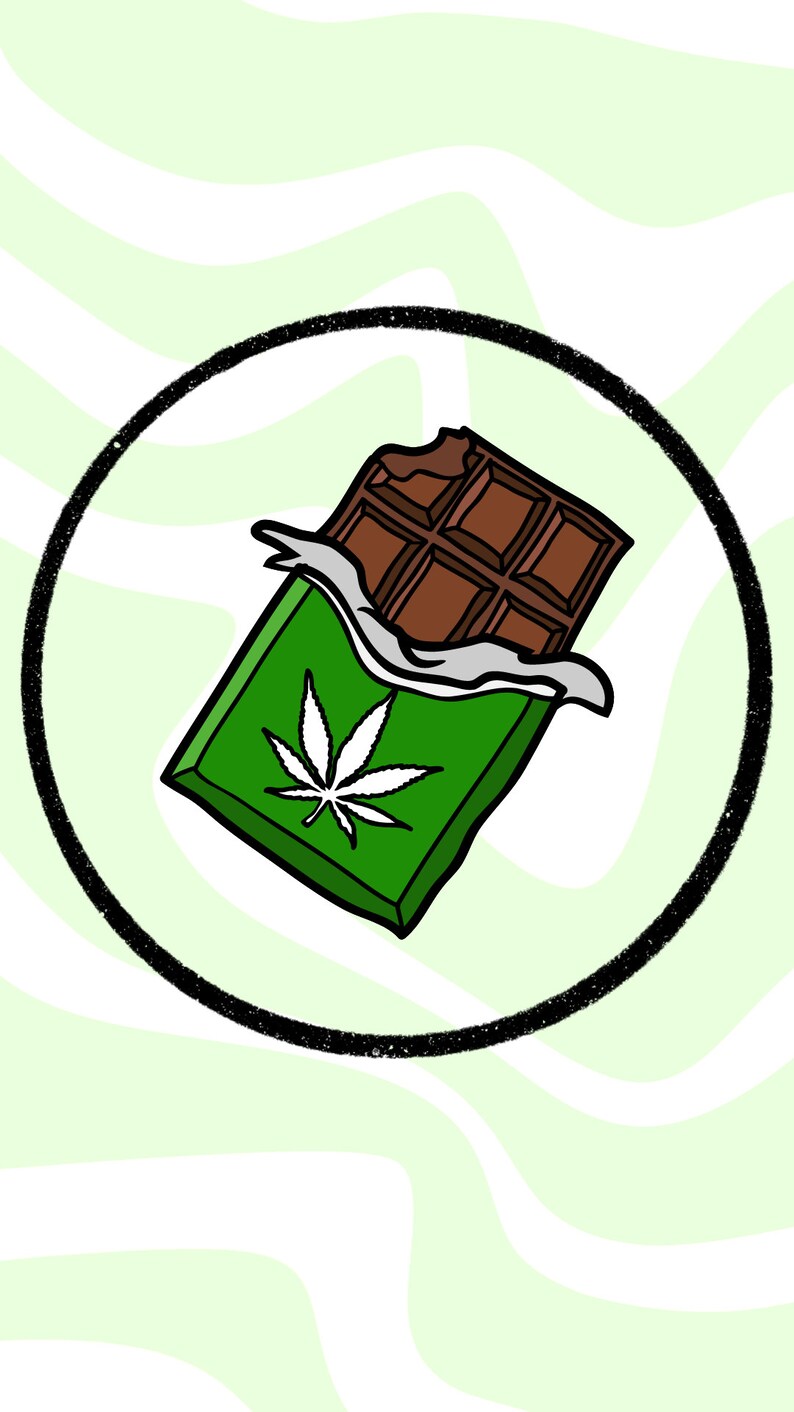 Insta Icons Cannabis Icons Pack Leaves Jars Plants Edibles Instagram ...