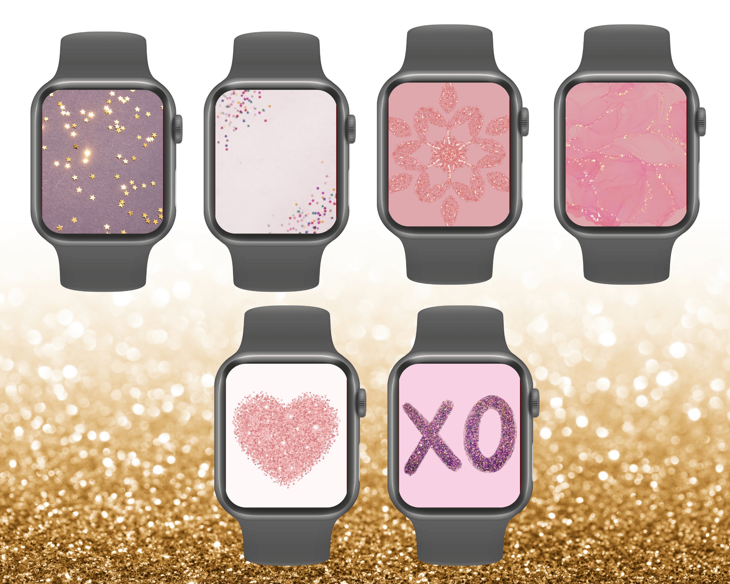 Apple Watch Face Glitter 30 Glitter Watch Wallpapers Watch Backgrounds ...