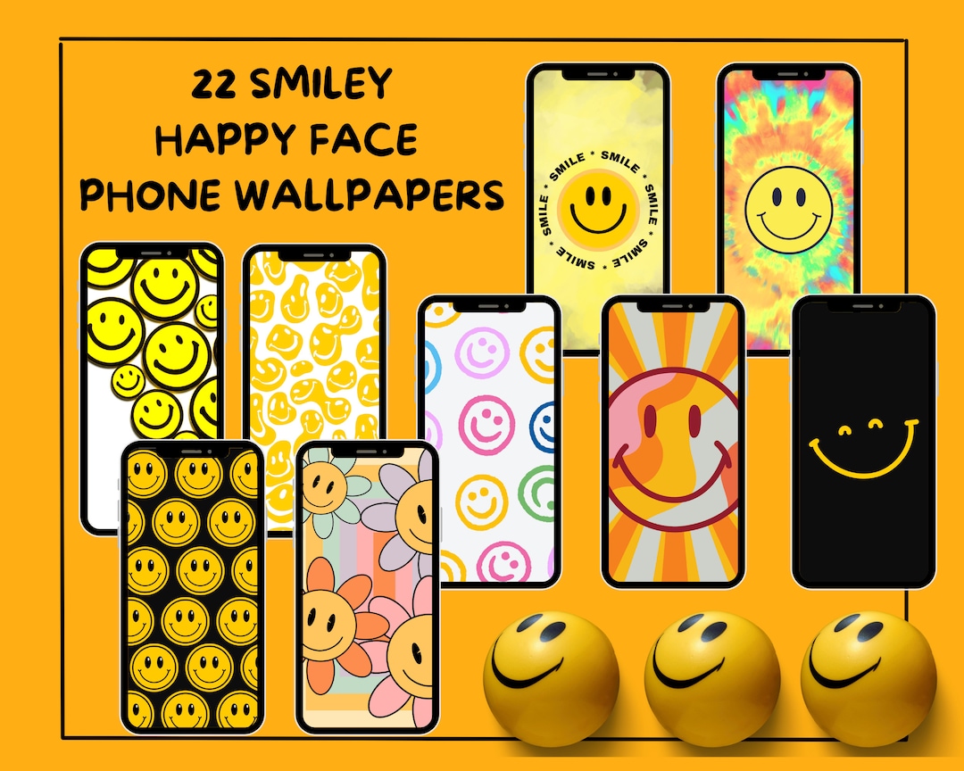 Phone Background Smiley Faces Phone Wallpapers Smile iPhone Screen ...