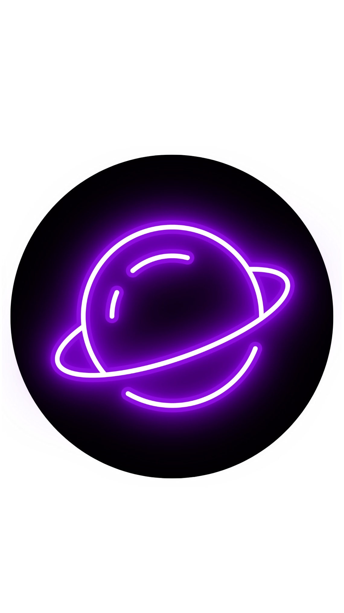 Instagram Highlights Neon Icons Glowing Circular Icons Highlight Cover ...