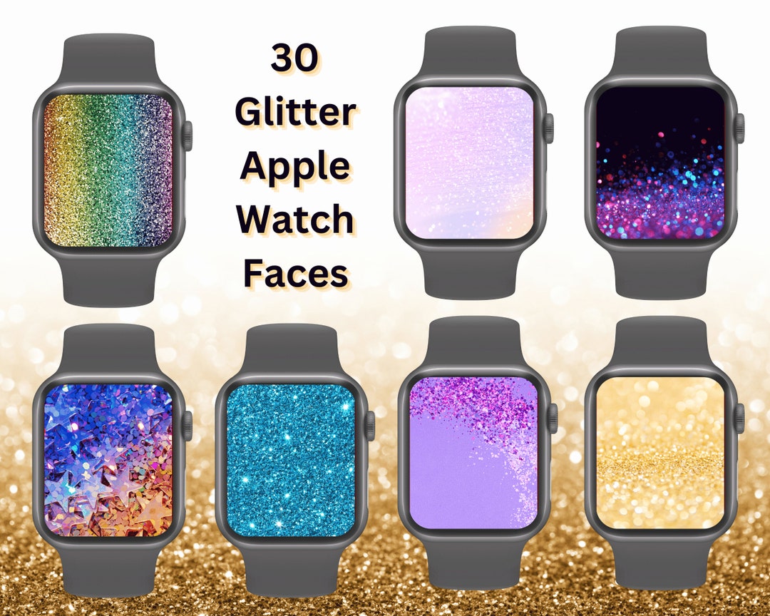 Apple Watch Face Glitter 30 Glitter Watch Wallpapers Watch Backgrounds ...