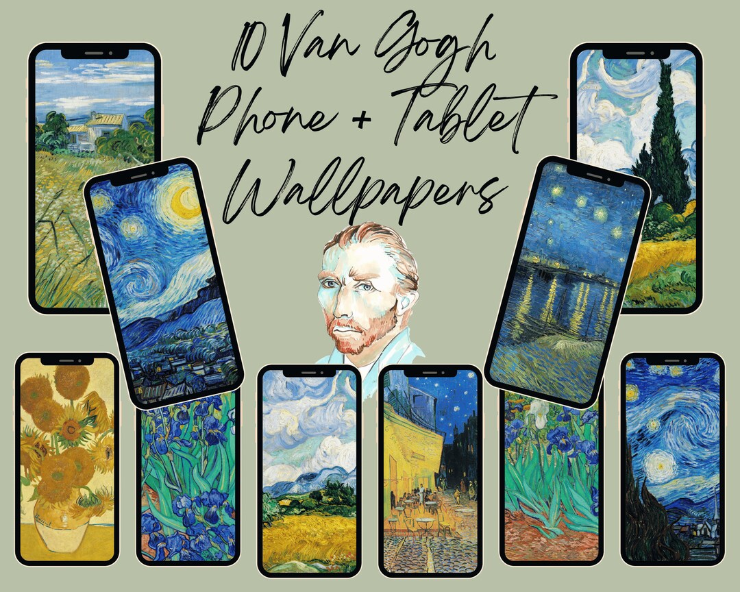 Téléphone Fonds décran Van Gogh Art iPhone Tablet Fonds décran Apple ...