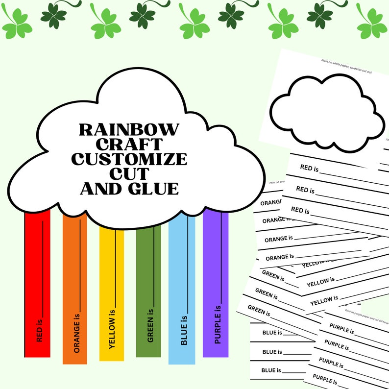 St. Patrick's Day Printable Activities for Kids Classroom Printables ...