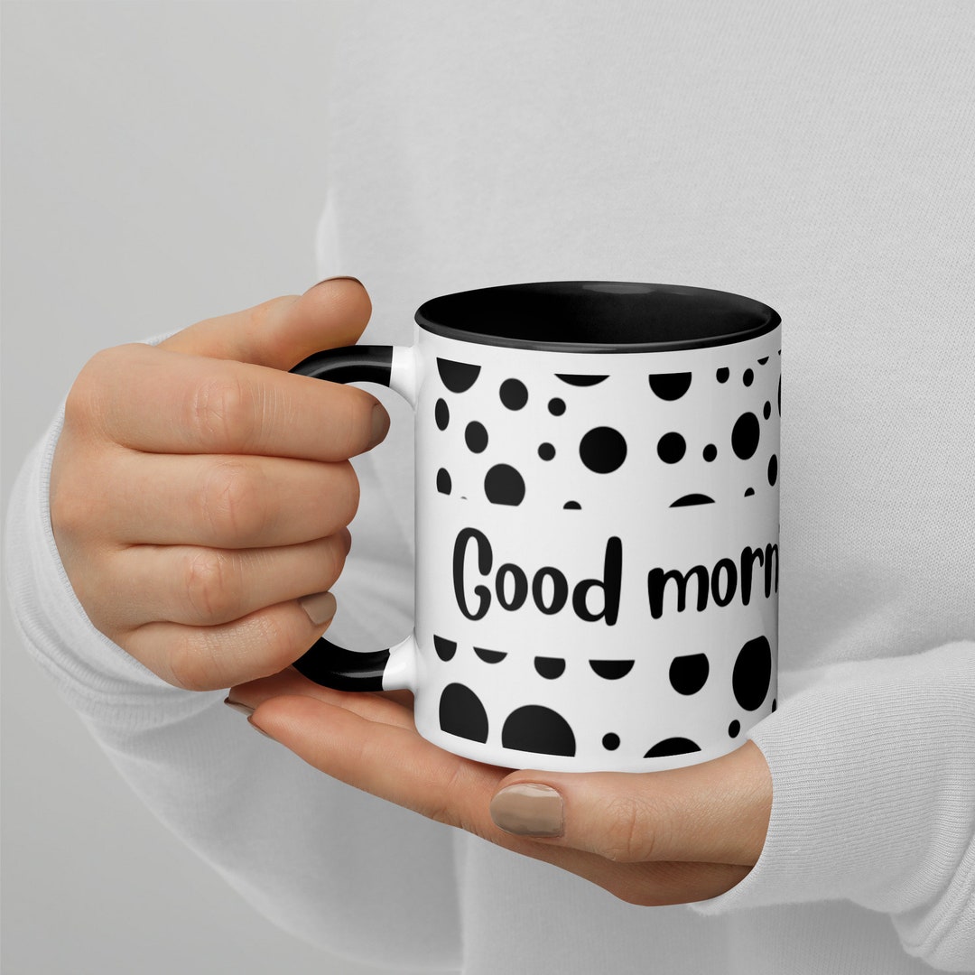 Good Morning Gorgeous, Mug With Color Inside, Mugs With Sayings, Funny ...