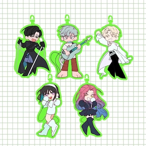 Alien Stage Keychain Standee - Etsy