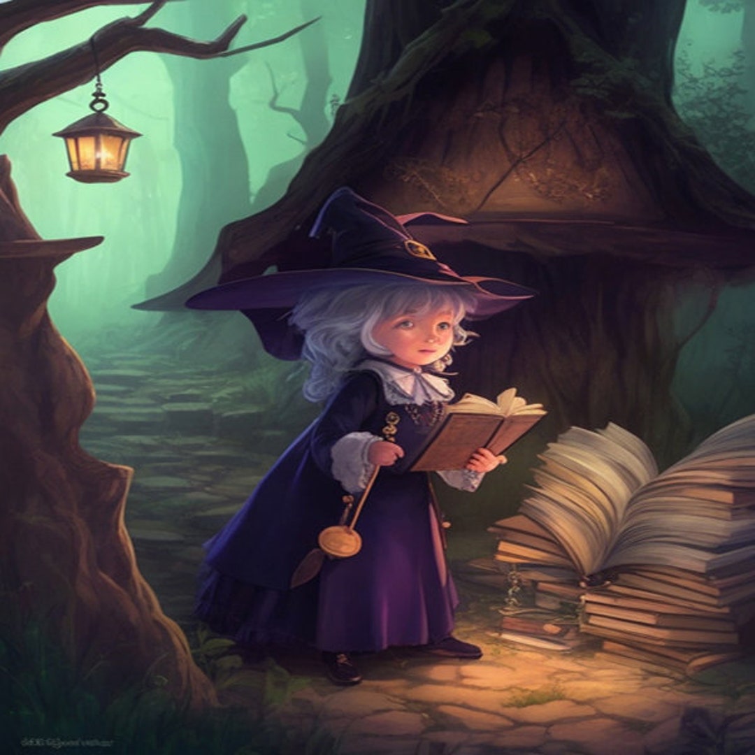 Story the Ancient Witch and the Lost Secret - Etsy