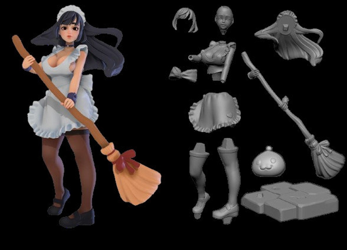 Alice Statue Figure 3d Model 3d Printer 3d Stl Files - Etsy