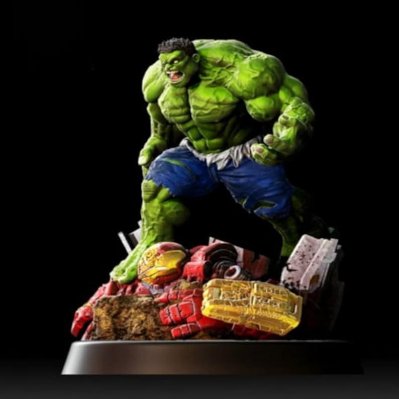 MARVEL Hulk Pack 14 Models Statue 3d Model 3d Printed 3d Stl Files - Etsy