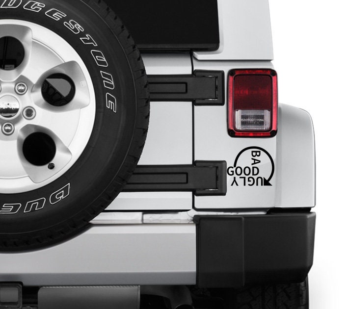 Good Bad Ugly Decals Vinyl Custom - Etsy