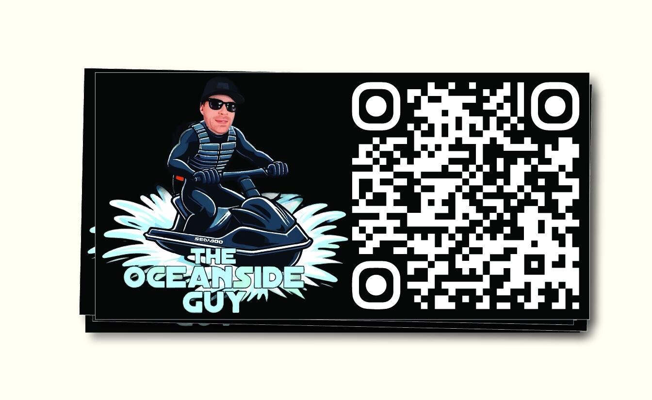 CUSTOM QR Code & Logo Stickers Matte Waterproof Labels for Packaging - Etsy