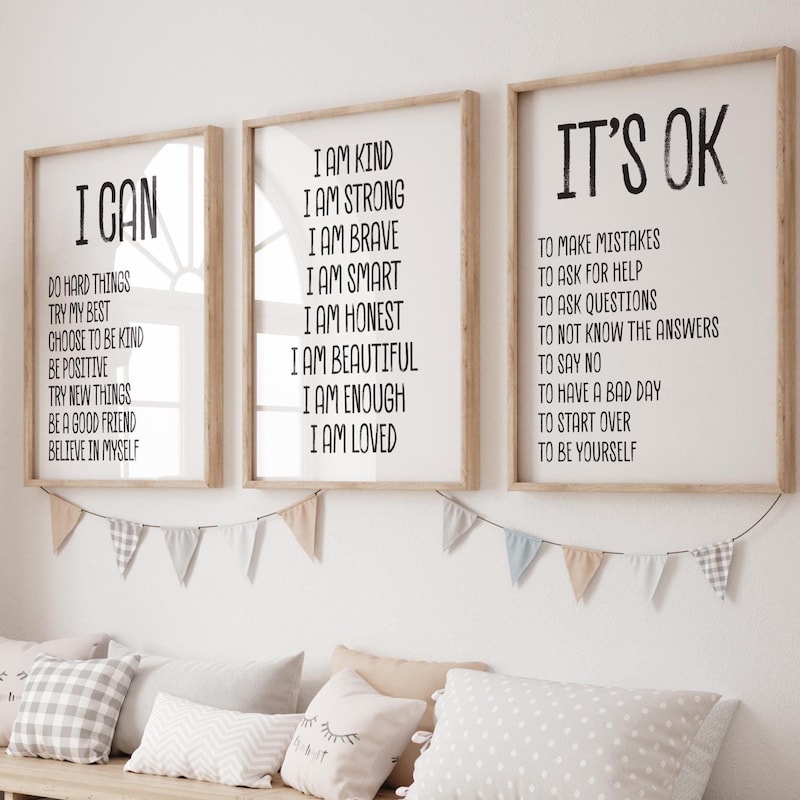 Boys Encouraging Posters - Etsy UK