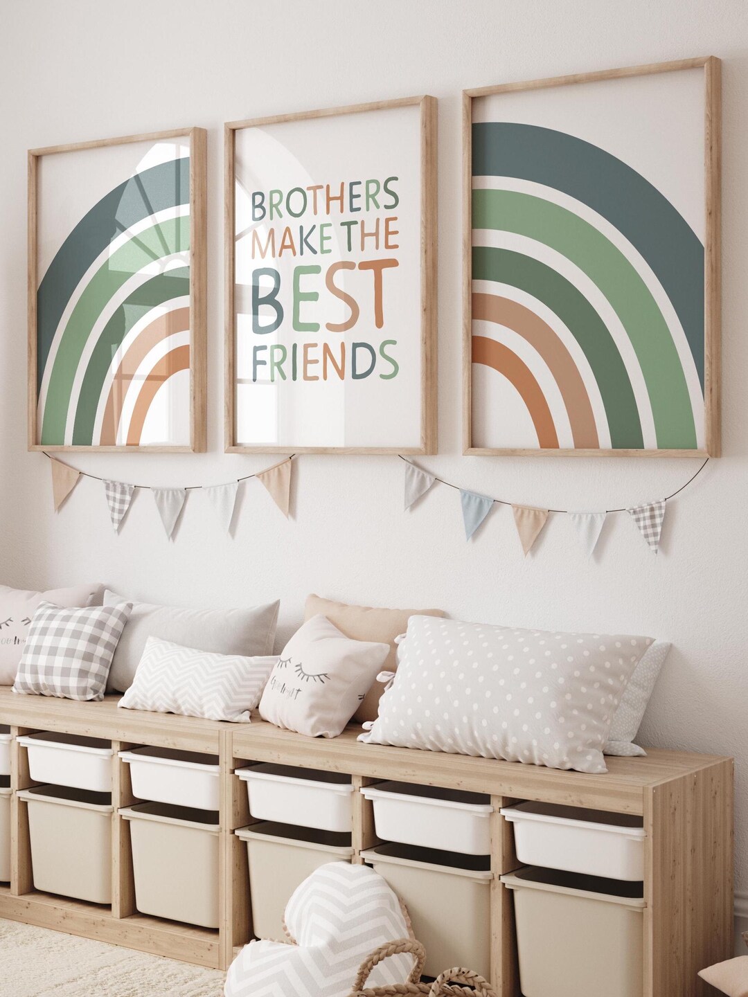 Big Bro Lil Bro Prints, Brothers Bedroom Decor, Brothers Prints ...