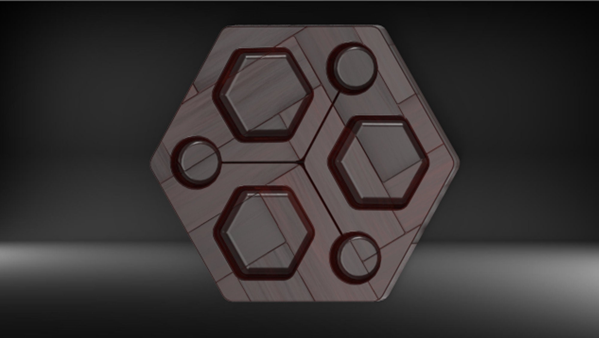 Hexagon Tray 02 3D STL and Vector Files for CNC and 3D Printer stl, Obj ...