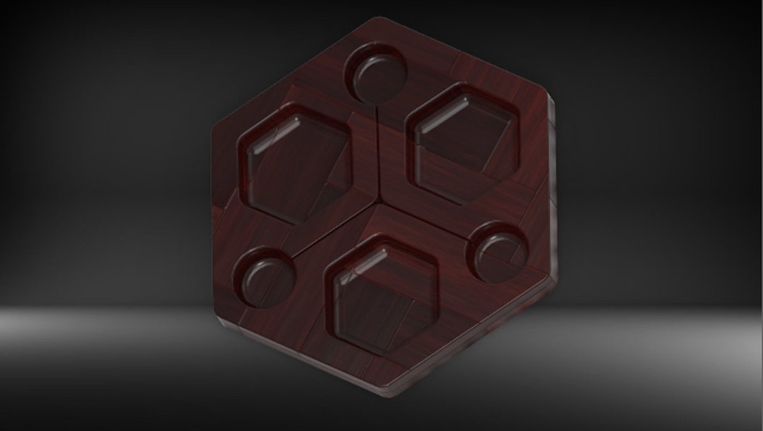 Hexagon Tray 02 3D STL and Vector Files for CNC and 3D Printer stl, Obj ...
