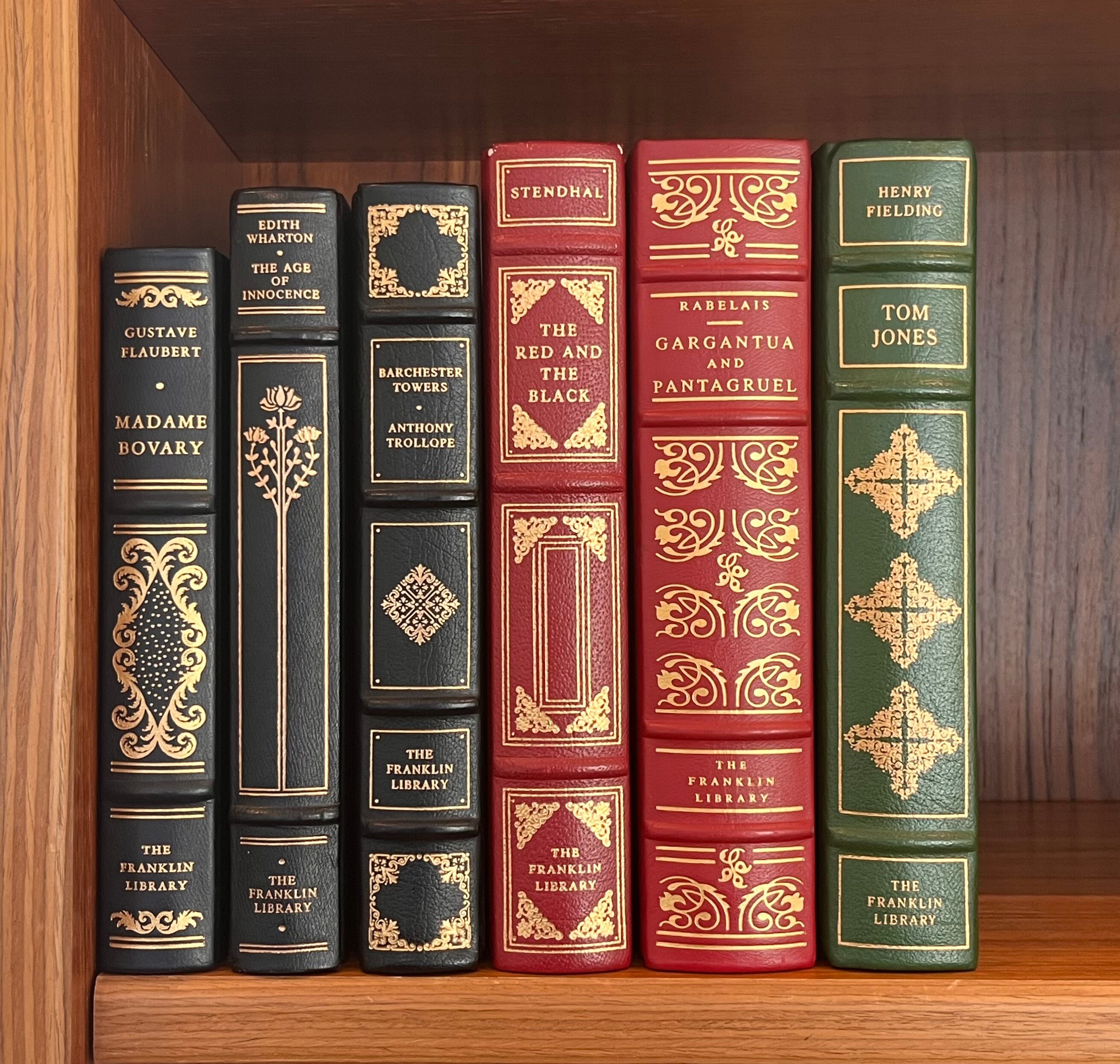 Vintage Full Leather Classics 1977-1983 Gilded Franklin - Etsy