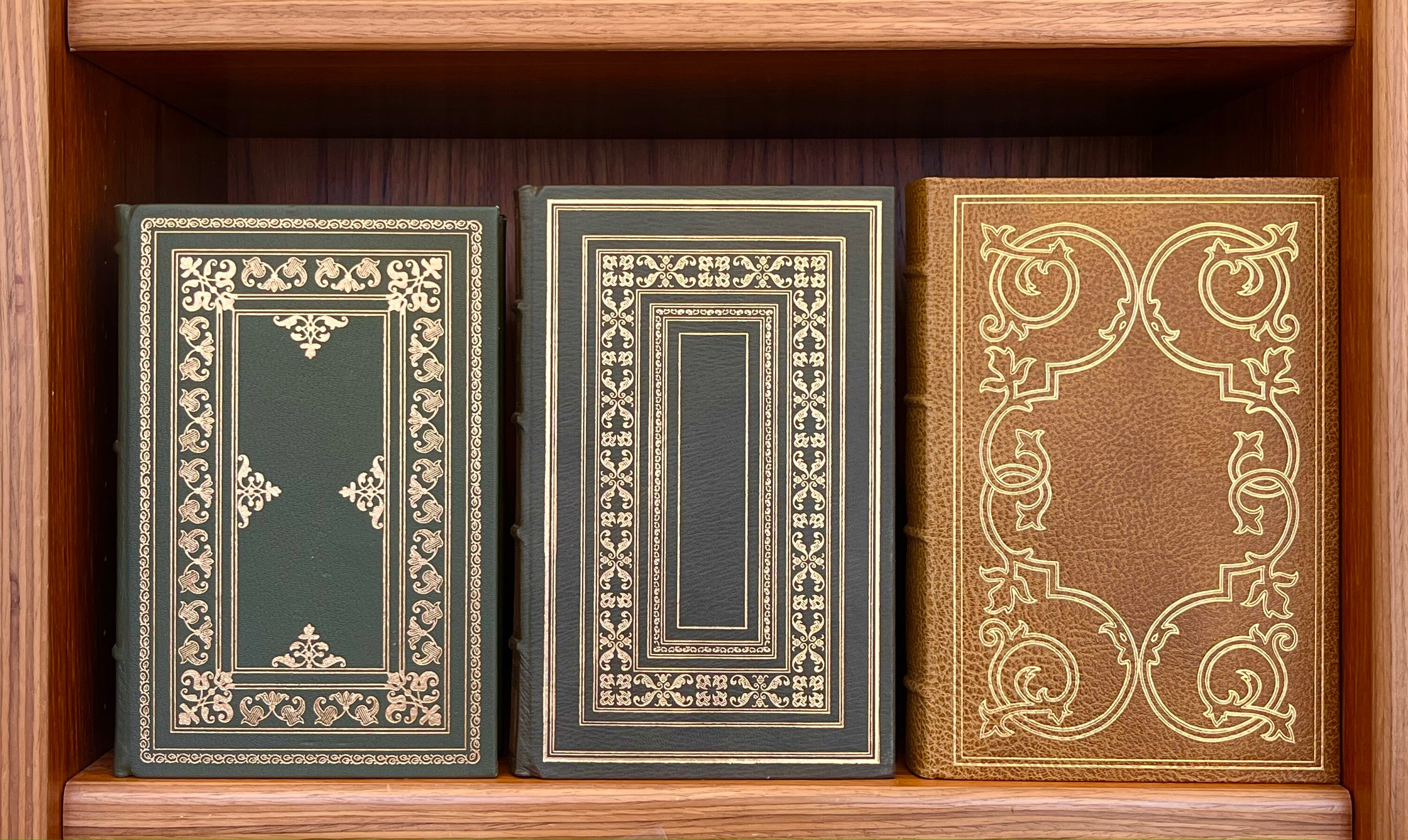 Vintage Full Leather Classics, 1977-1983, Gilded Franklin Library ...
