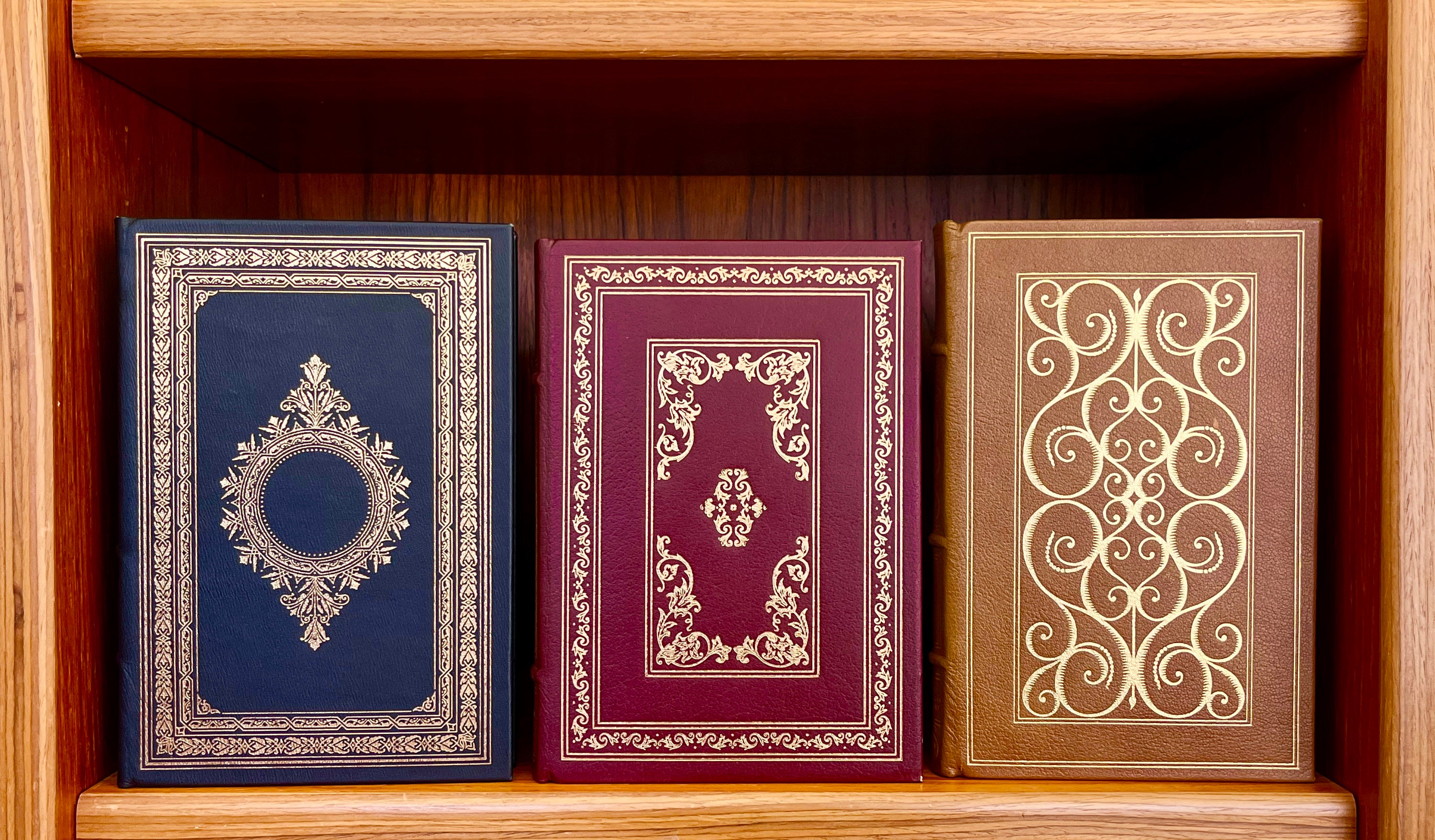 Vintage Full Leather Classics, 1977-1983, Gilded Franklin Library ...