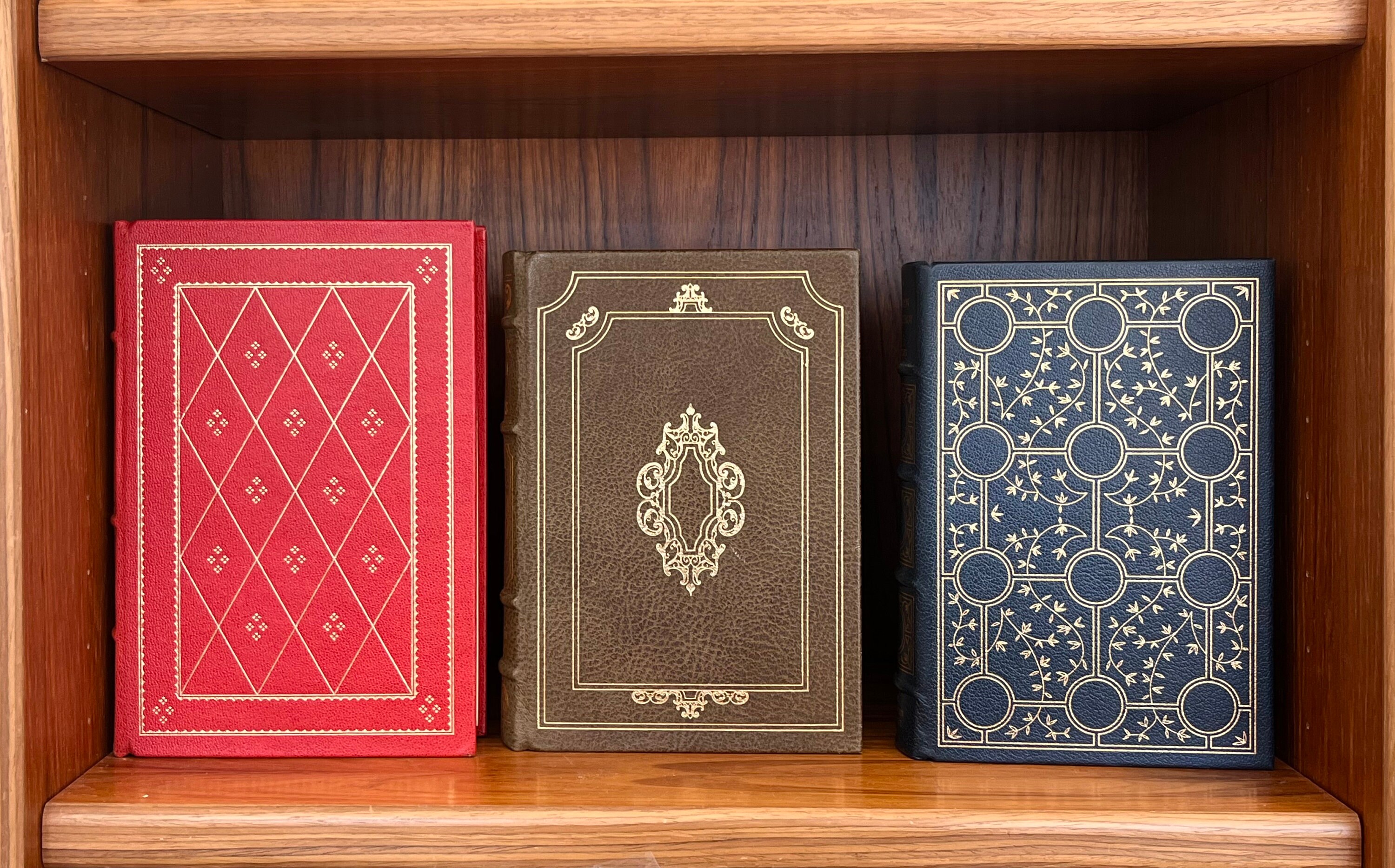 Vintage Full Leather Classics, 1977-1983, Gilded Franklin Library ...