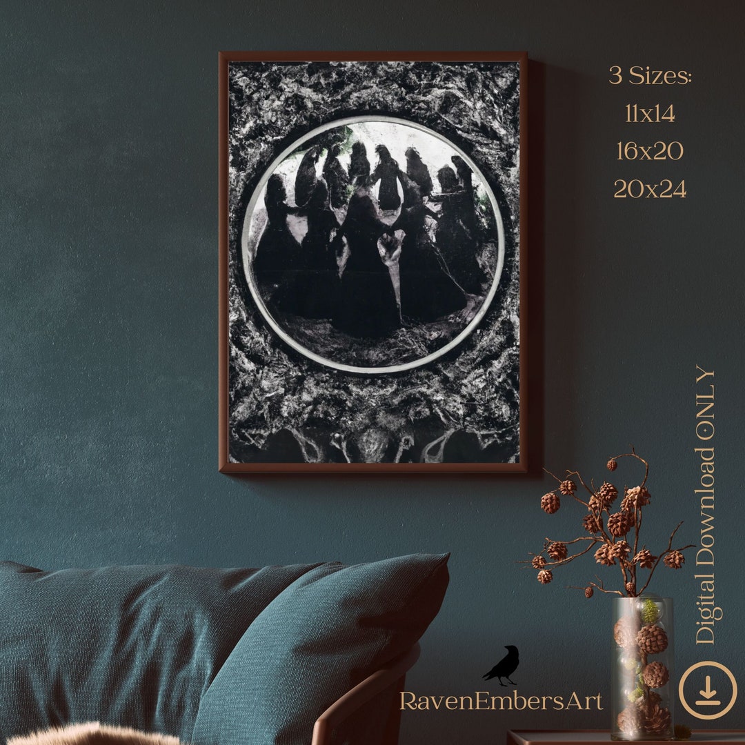 A Witches Gathering - Etsy