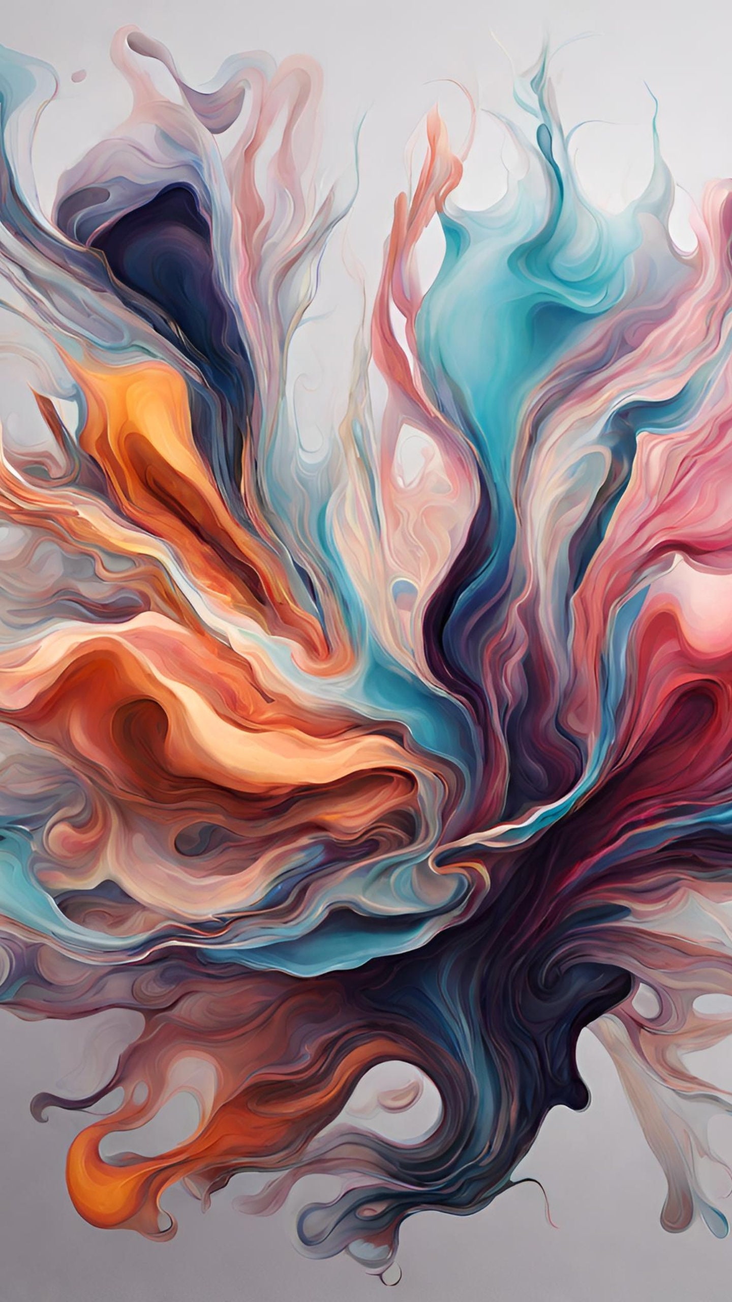 Cellphone Wallpaper - Collection of 50 Abstract Art Paintings - Etsy