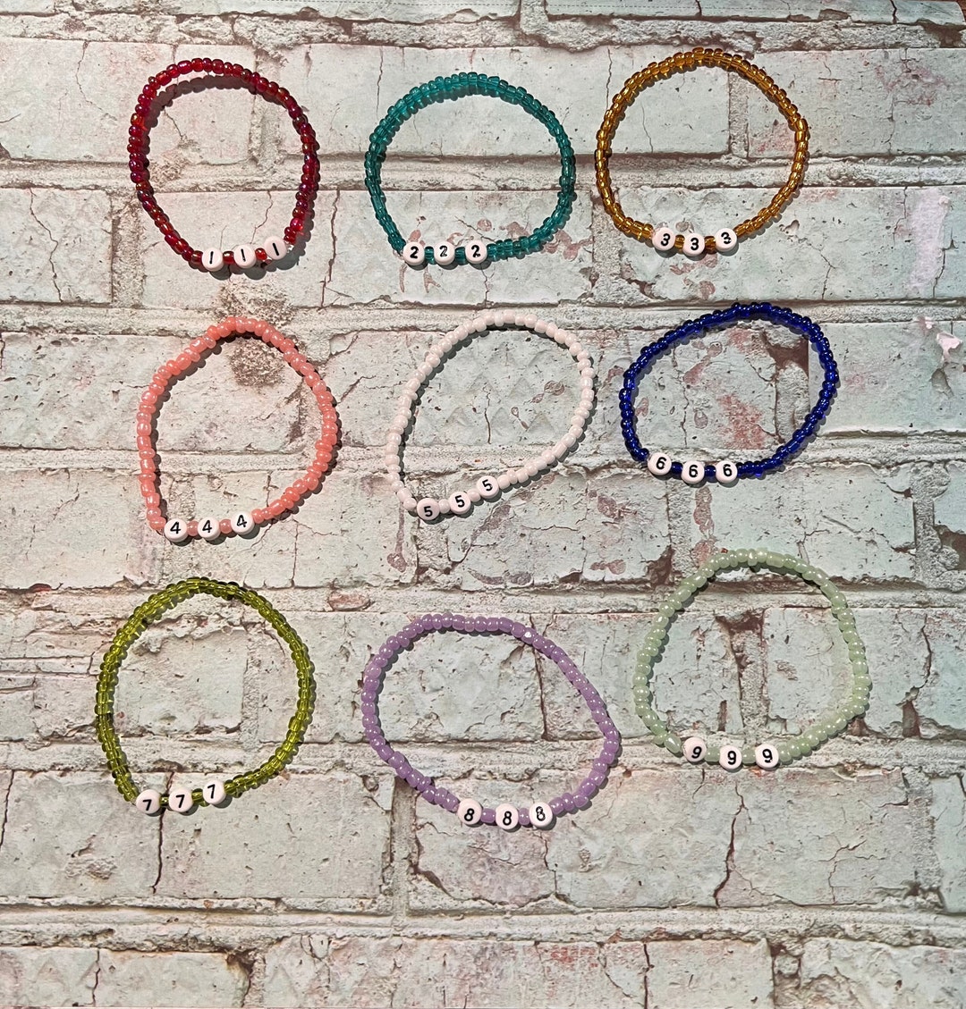 Angel Numbers Bracelet - Etsy
