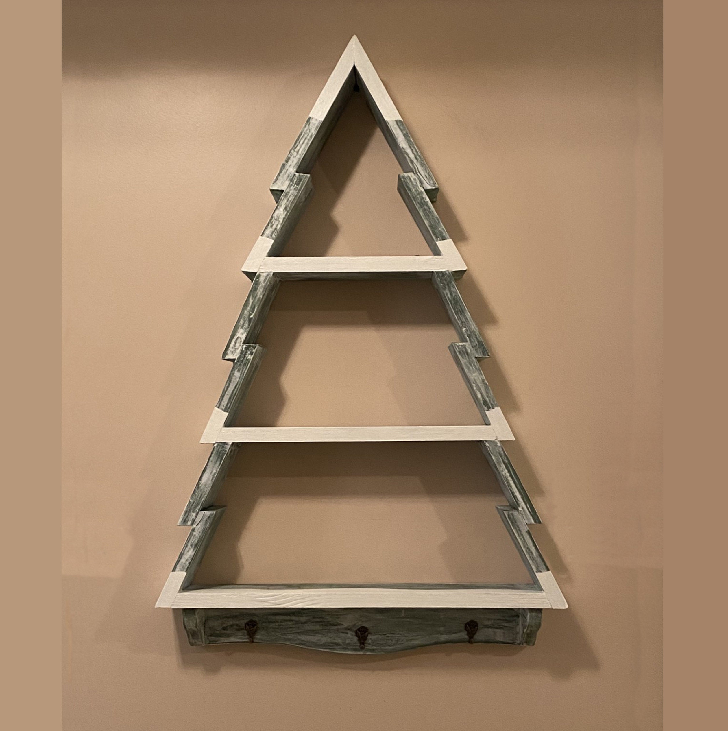 Christmas Tree Shelf Pine Tree Shelf - Etsy