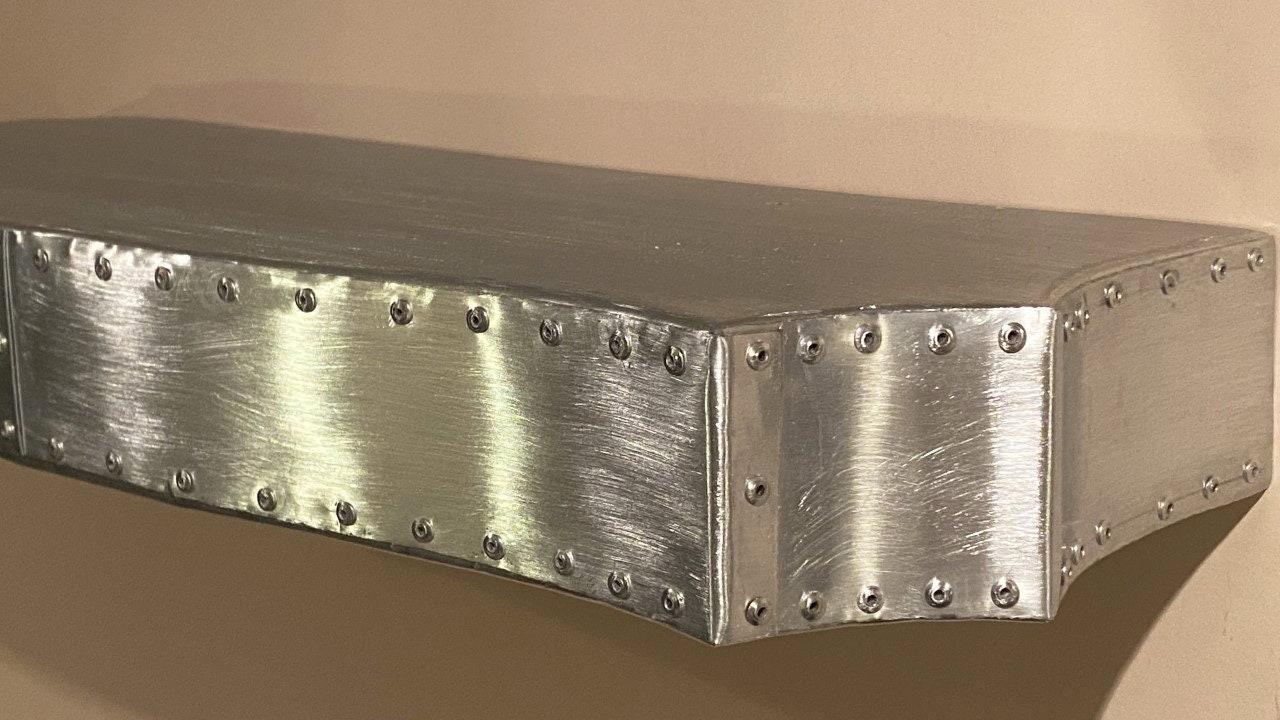 Floating Metal Shelf, Steampunk, Industrial - Etsy