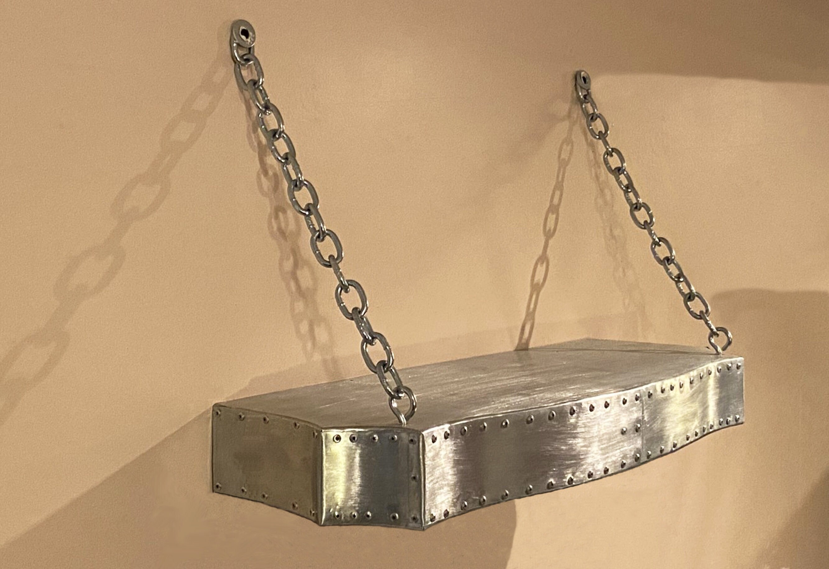 Floating Metal Shelf, Steampunk, Industrial - Etsy