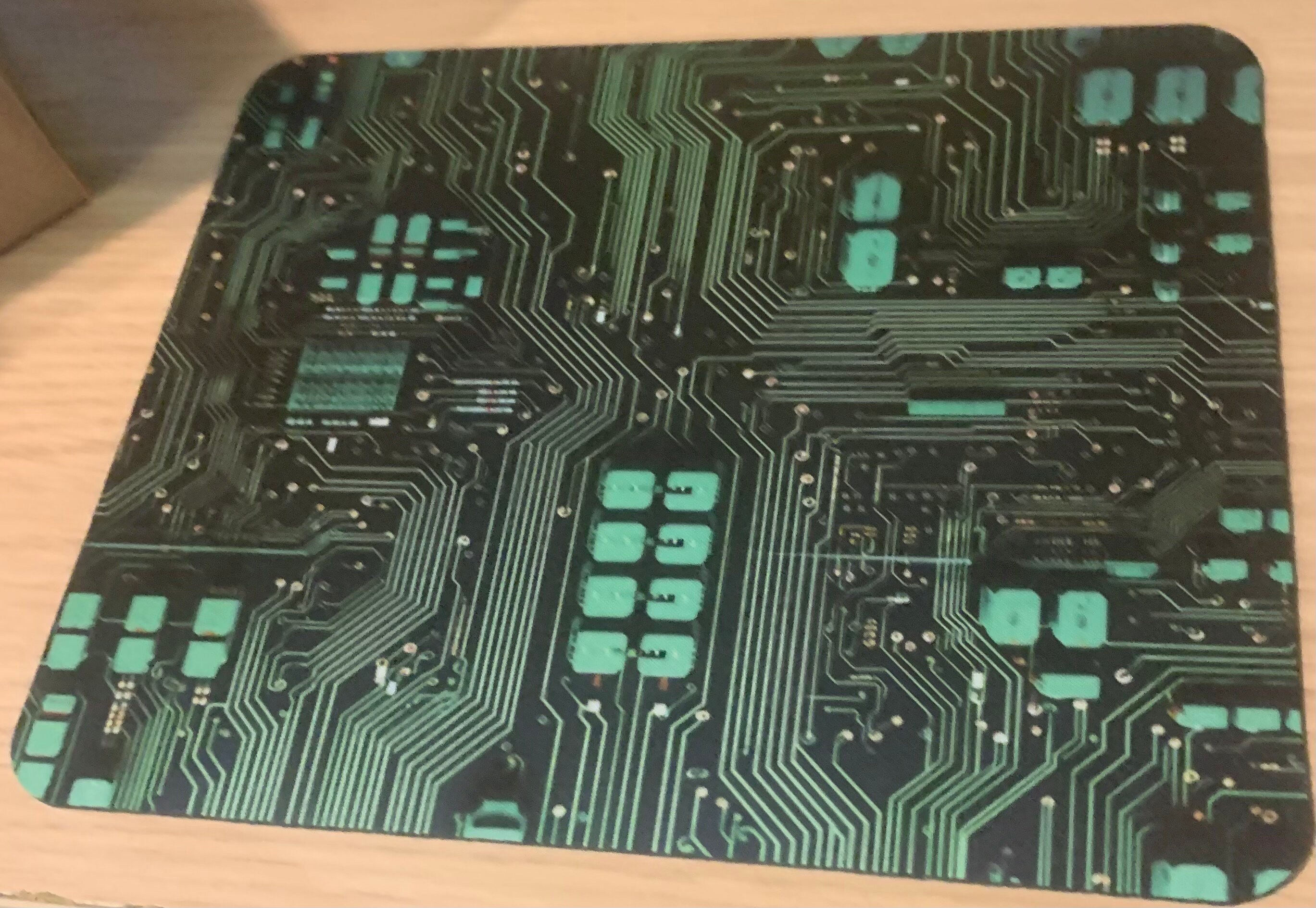 Unique Circuit Board Mouse Pad - Handcrafted Tech Accessory, Perfect ...