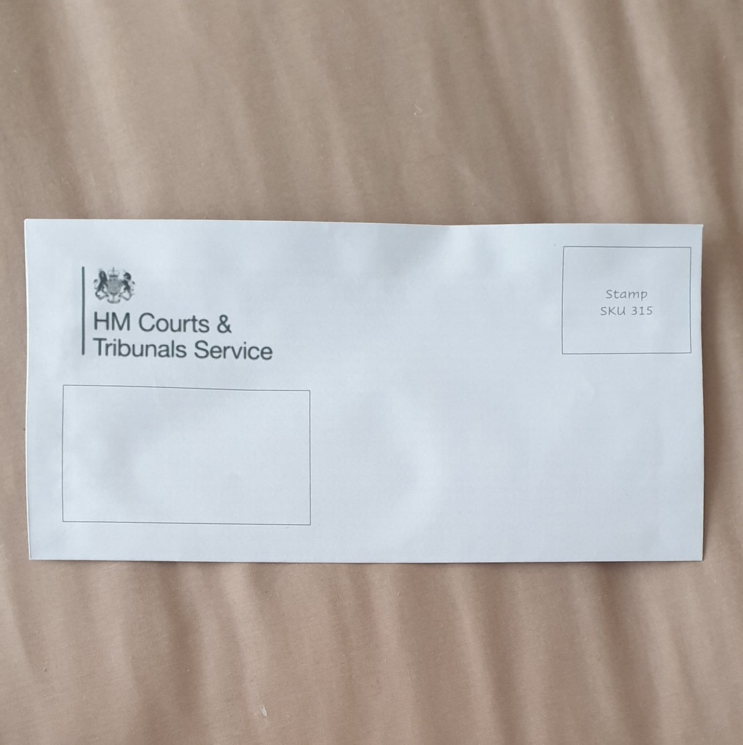 HMCTS HM Courts & Tribunals Service Joke / Prank Letter - Etsy UK