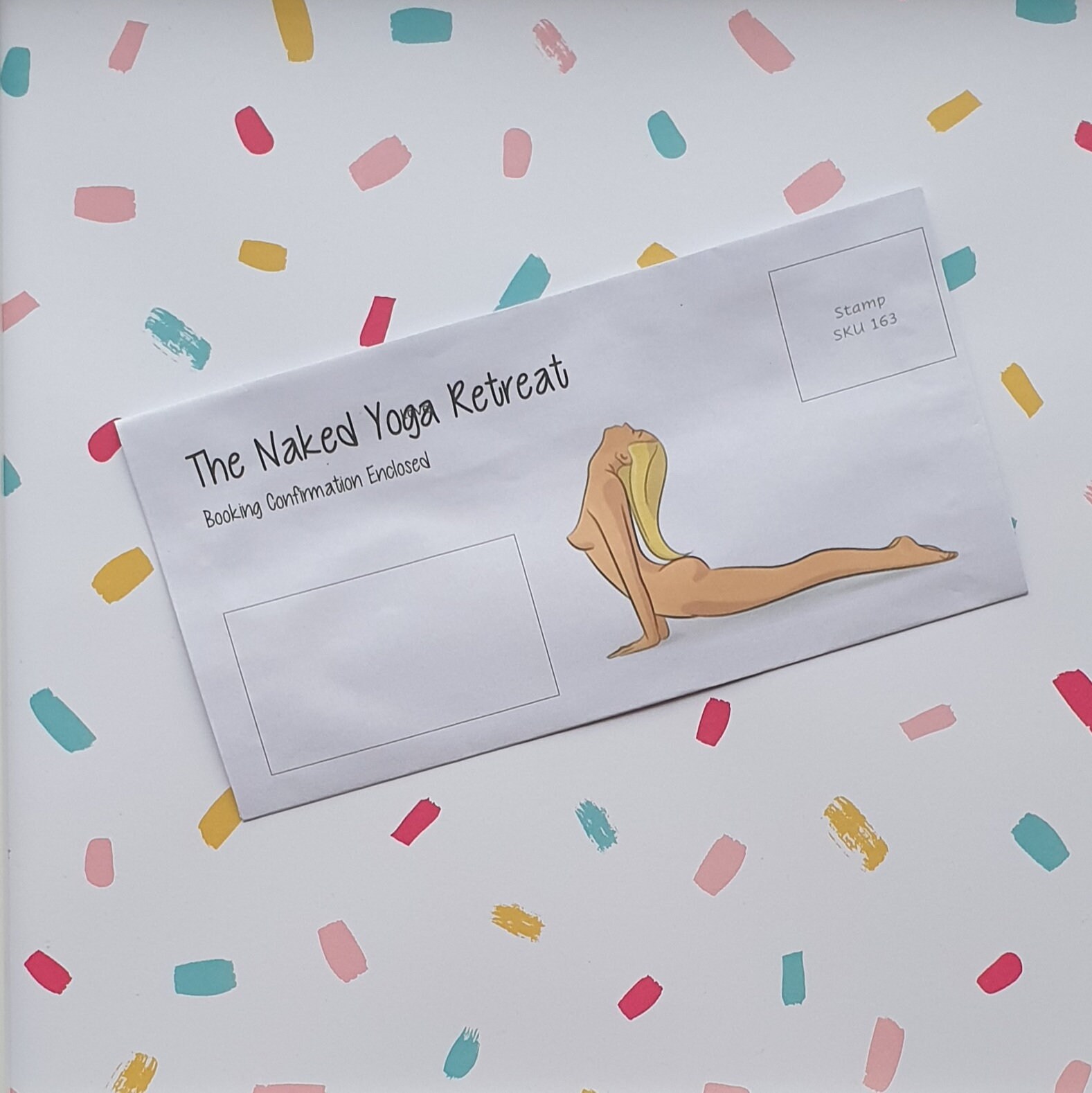 Naked Yoga Retreat Joke / Prank Letter Sent Direct to Your Victim Totally Anonymous - Etsy