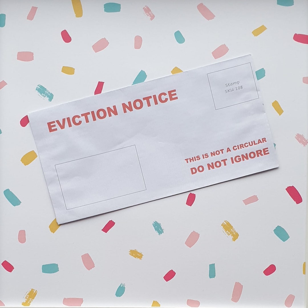 Eviction Notice Joke / Prank Letter Sent Direct to Your Victim Totally ...