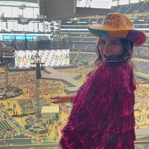 Taylor Swift Karma Jackets- CUSTOM MADE Tinsel Fringe Jacket - Etsy