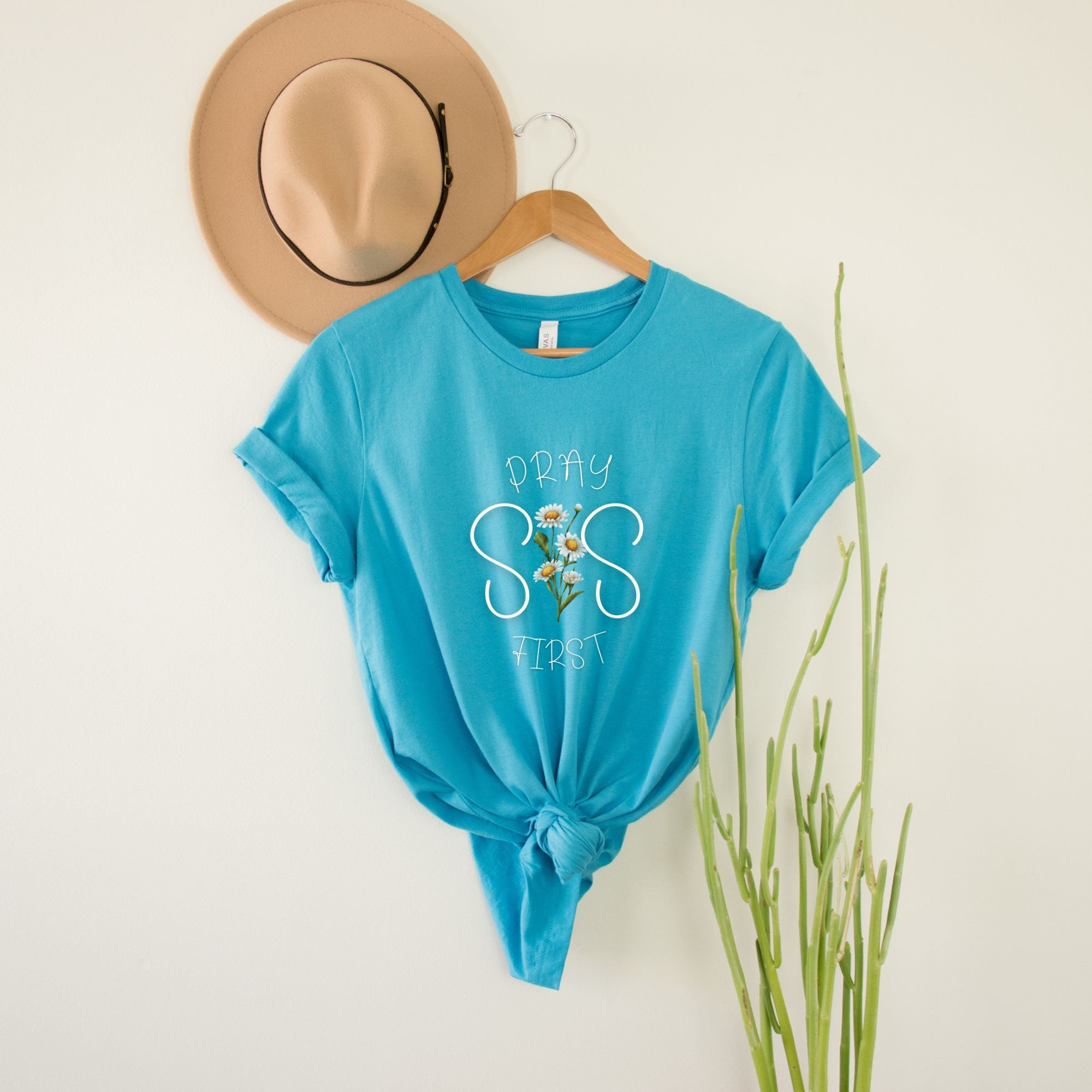 Pray First Sis Shirt Woman of Faith Shirt Christian Shirt for Her Gift ...