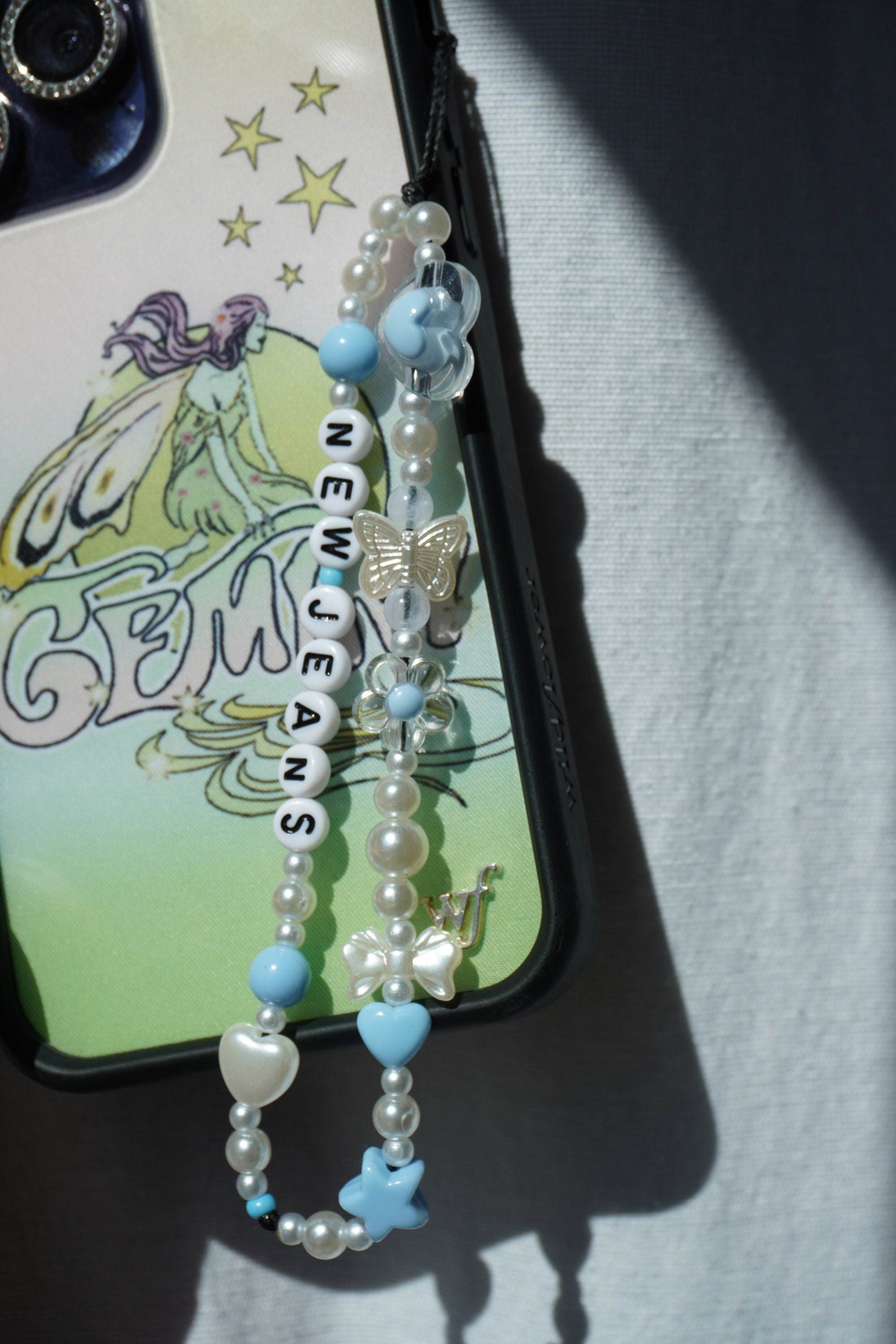New Jeans Phone Charm | K-pop Personalized Phone Strap | New Jeans ...