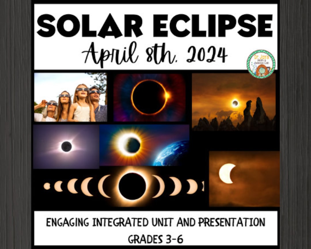 Solar Eclipse Unit and Presentation - Etsy