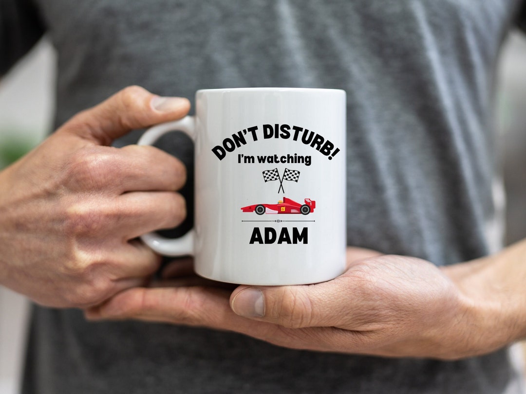 Personalized F1 Racing Car Mug, Birthday Gift for Him - Etsy