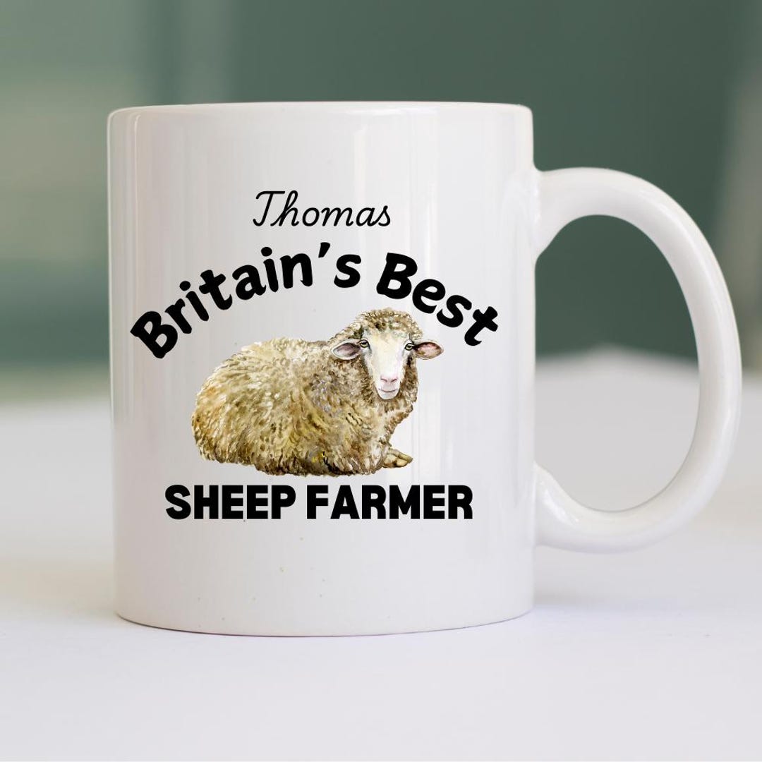 Personalised Name Gifts for Sheep Farmer, Gifts Ideas for a Farmer ...