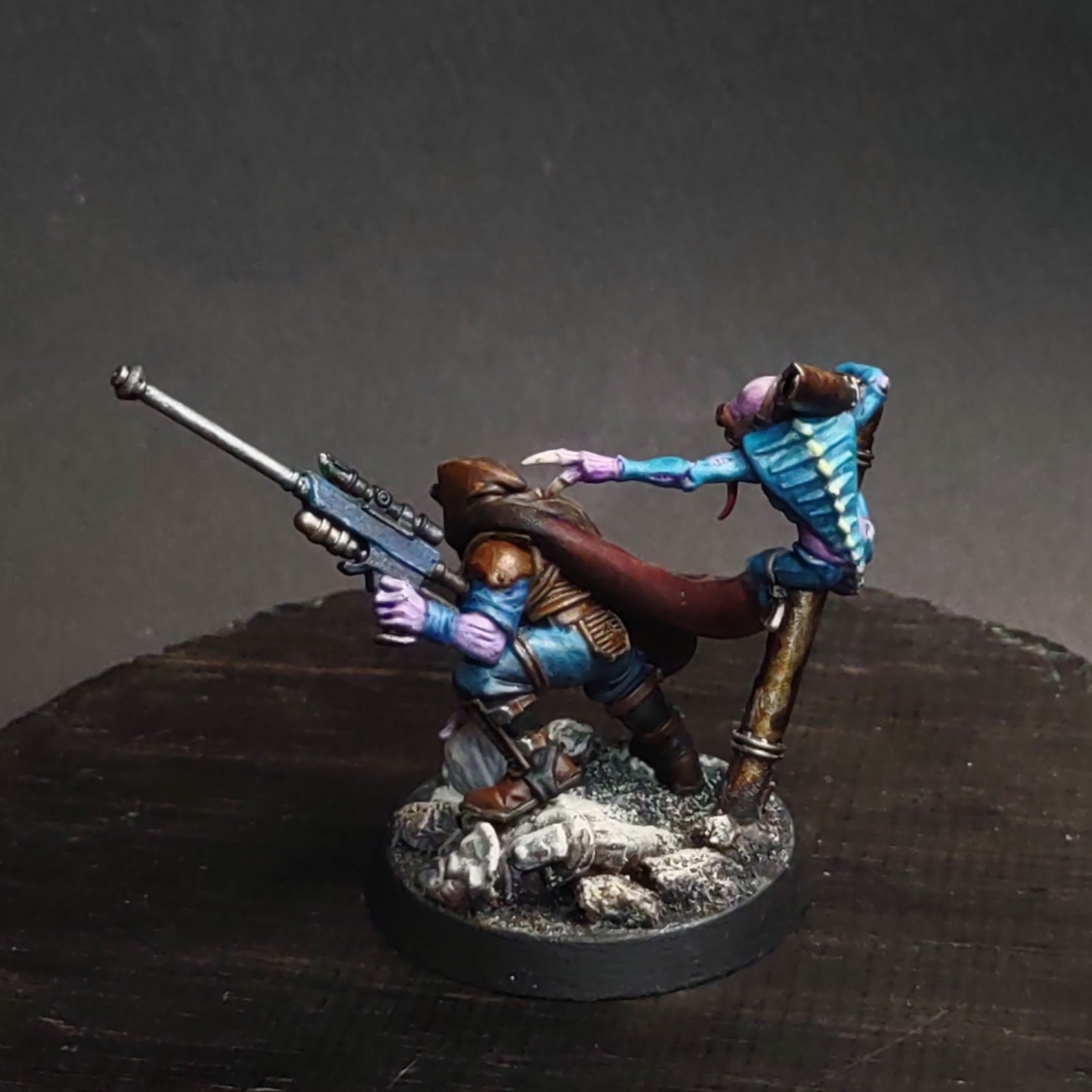 Painted Warhammer 40K Sanctus Assassin Genestealer Cults Magnetized ...