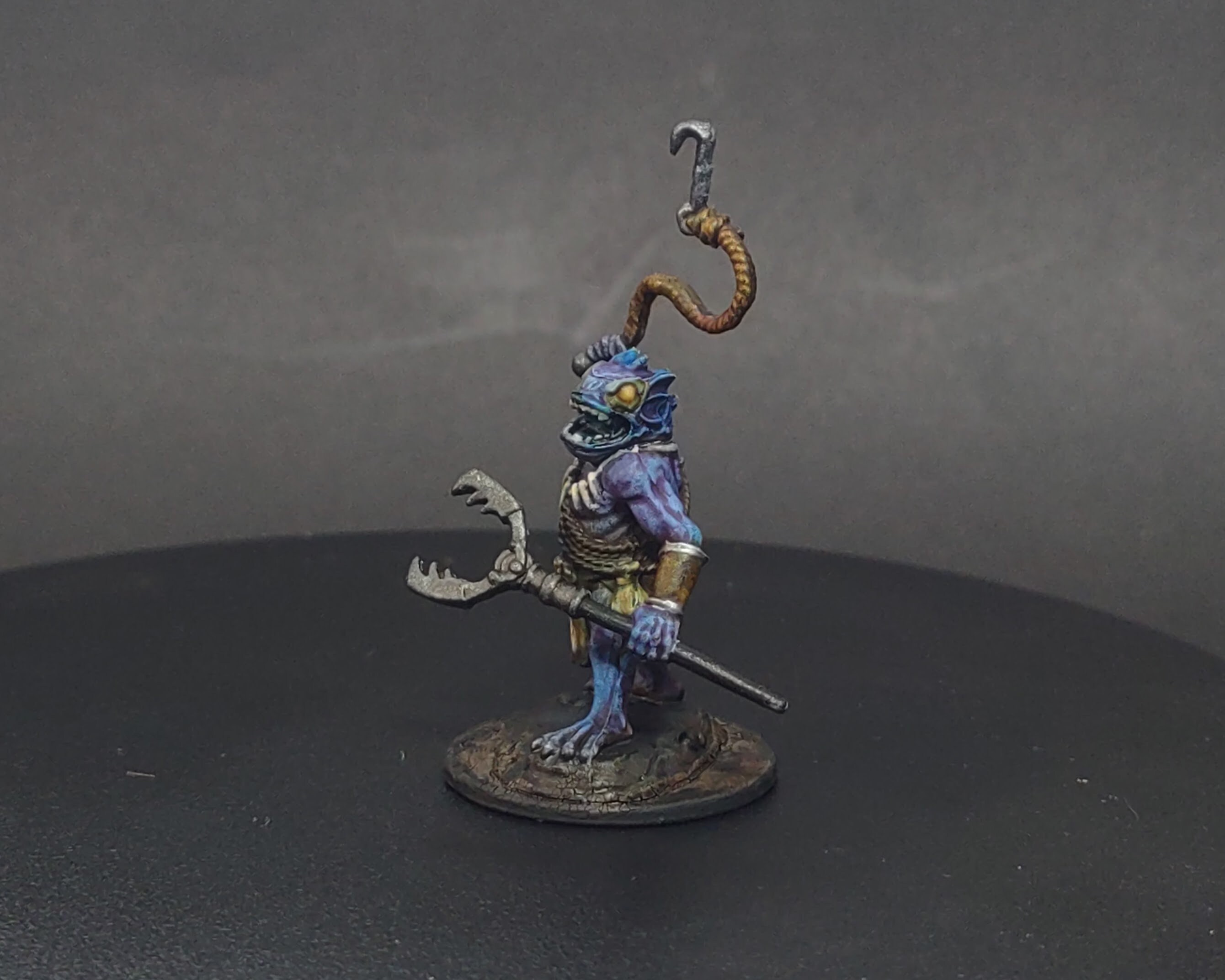 Painted Dnd Monsters Kua Toa and Kua Toa Whip - Etsy