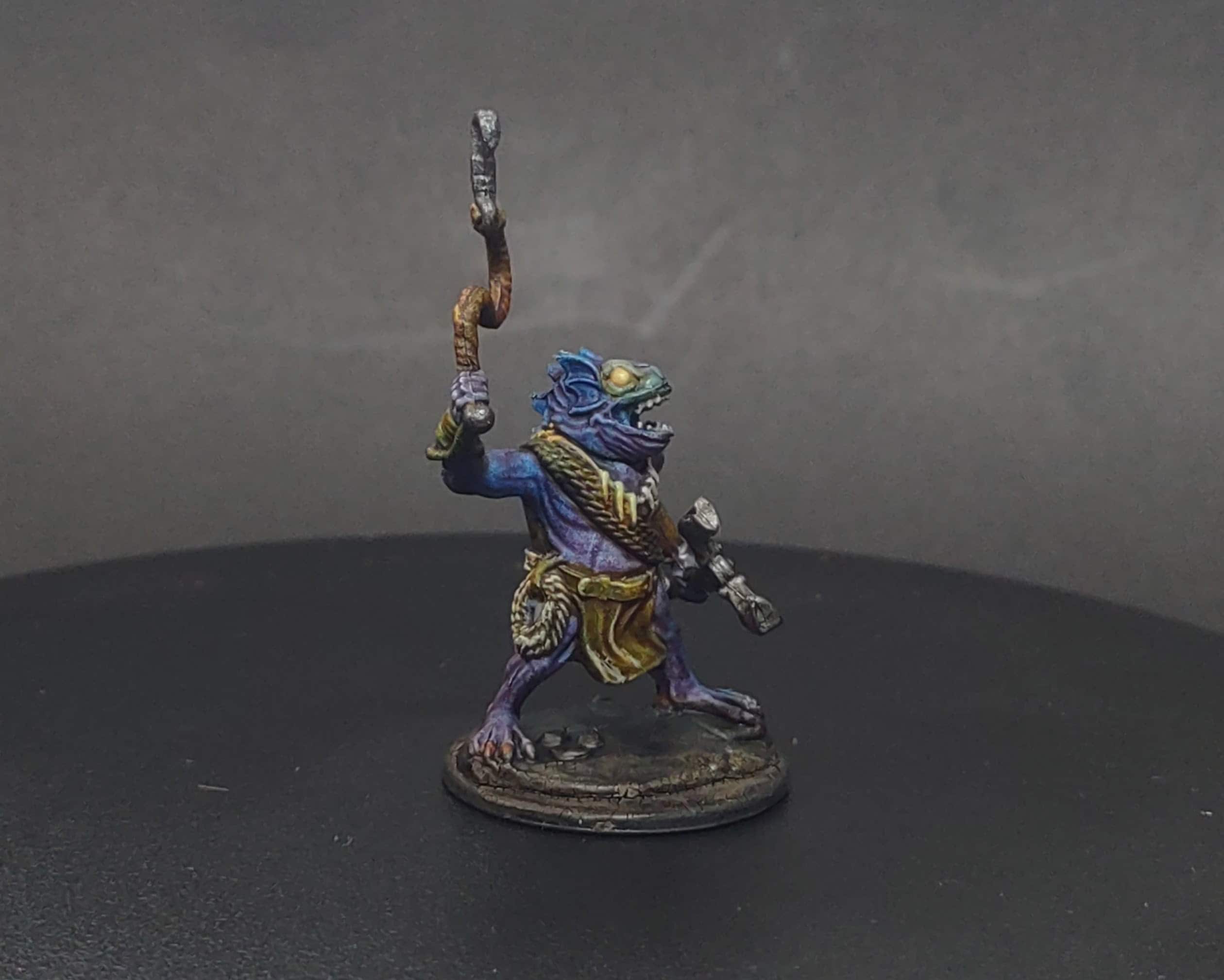 Painted Dnd Monsters Kua Toa and Kua Toa Whip - Etsy