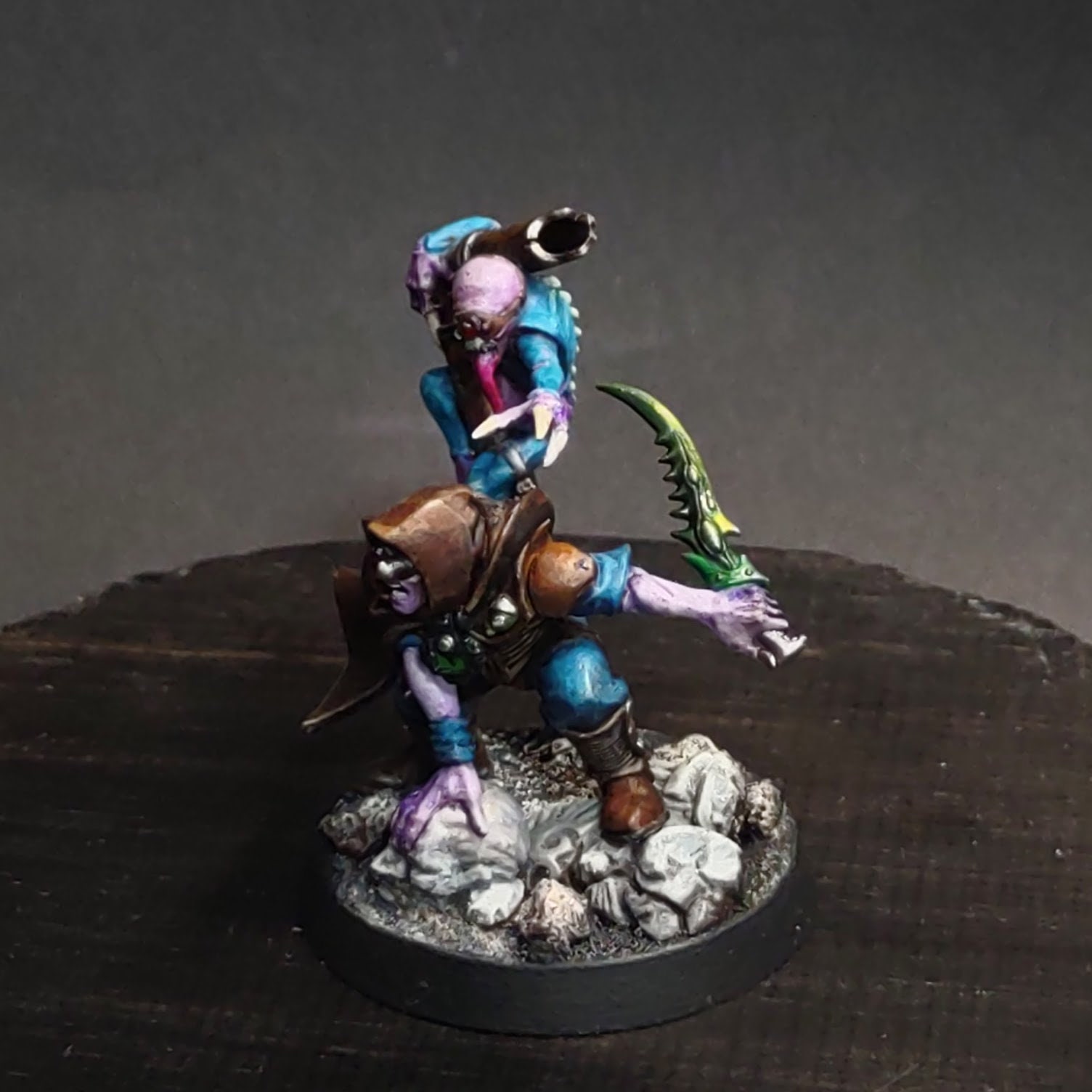 Painted Warhammer 40K Sanctus Assassin Genestealer Cults Magnetized ...